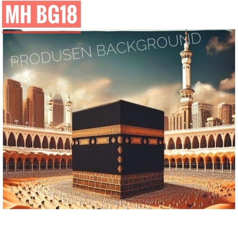 Jual Kain Background Manasik Haji Kabah 3x2,5m Terbaru 15 | Shopee ...