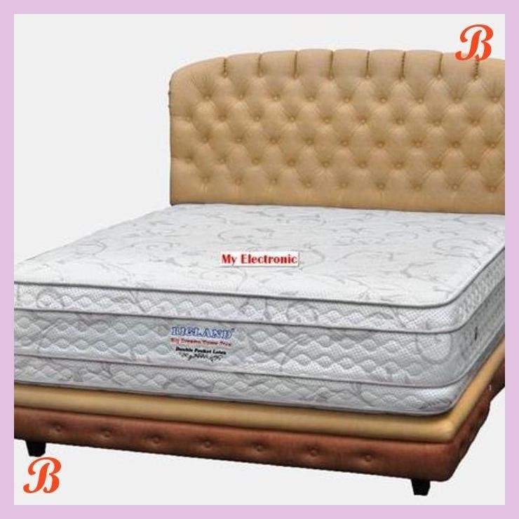 Jual | ME | HARGA SPRING BED BIGLAND DOUBLE POCKET LATEX UKURAN 100X200 ...