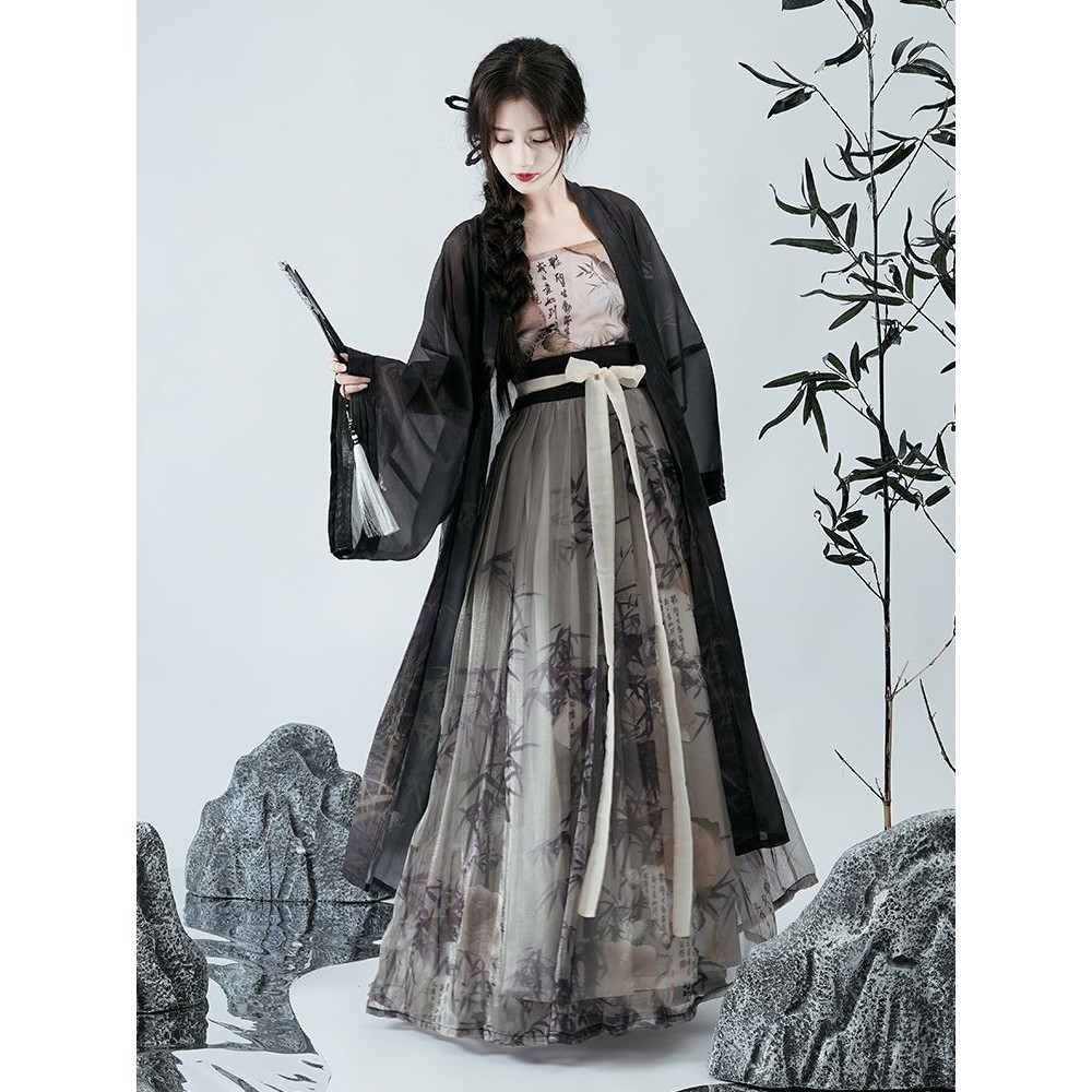 Jual Hanfu Wanita Ukuran Besar Gaya Tiongkok, Tokoh Komuter Gaya Kuno ...