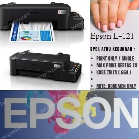 Jual Printer Epson L121 Original (Pengganti L120) | Shopee Indonesia