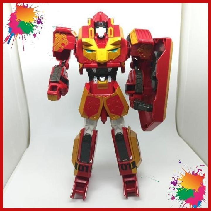 Jual GEO MECHA BEAST GUARDIAN LEO KHAN 01 RED LION 2ND PRELOVED (FGT ...
