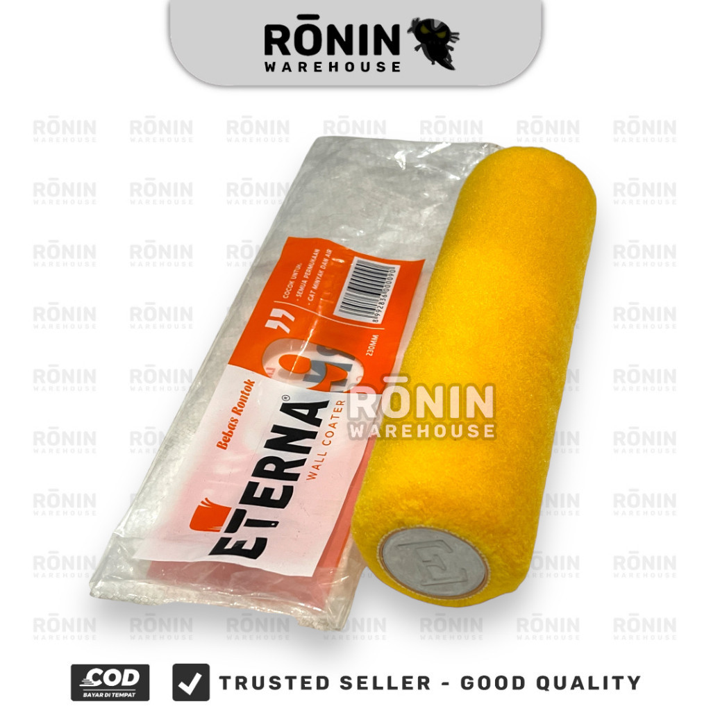 Jual ETERNA Bulu Kuas Roll Refill Rol Cat Tembok Dinding Paint Roller ...
