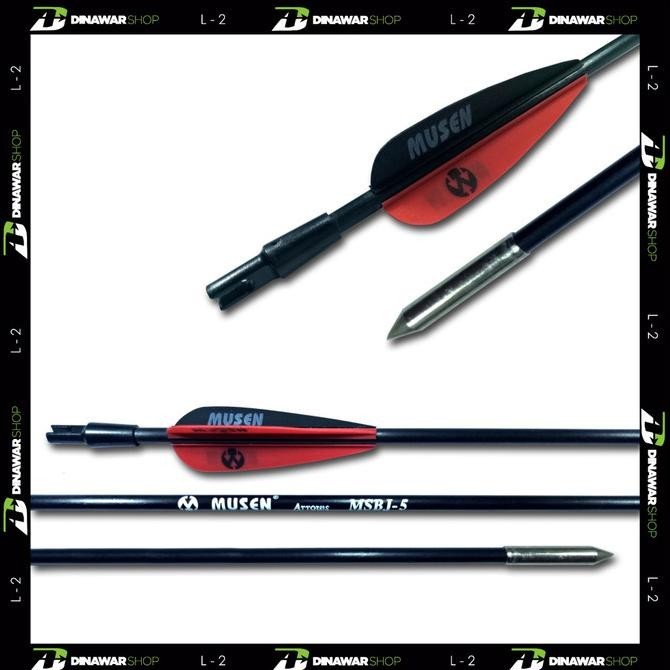 Jual Arrow Fiber 5mm Musen / Anak Panah MSBJ-5 Musen | Shopee Indonesia