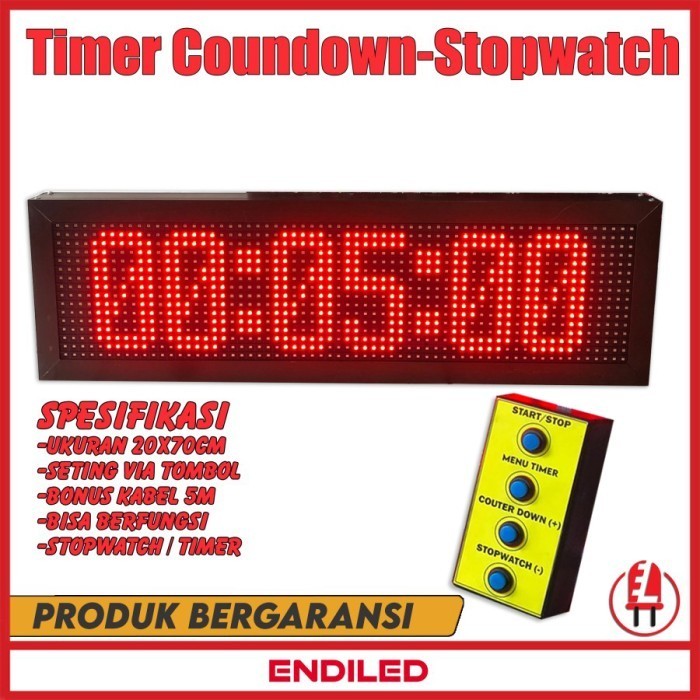 Jual LED DISPLAY TIMER COUNTDOWN-STOPWATCH | Shopee Indonesia