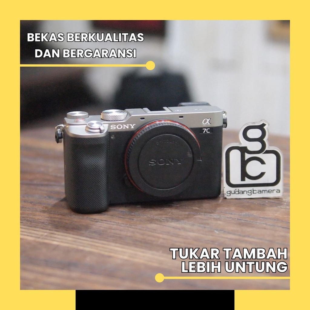 Jual Kamera Sony A7C Body sc 15xxx - MINT CONDITION - 3079 | Shopee ...