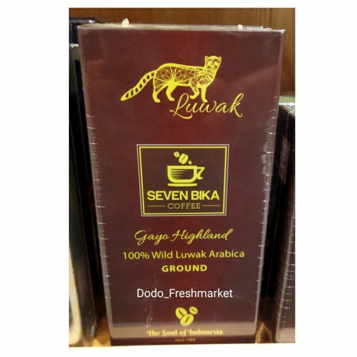 Jual Seven Bika Gayo Highland Luwak Arabica 100Gr | Shopee Indonesia