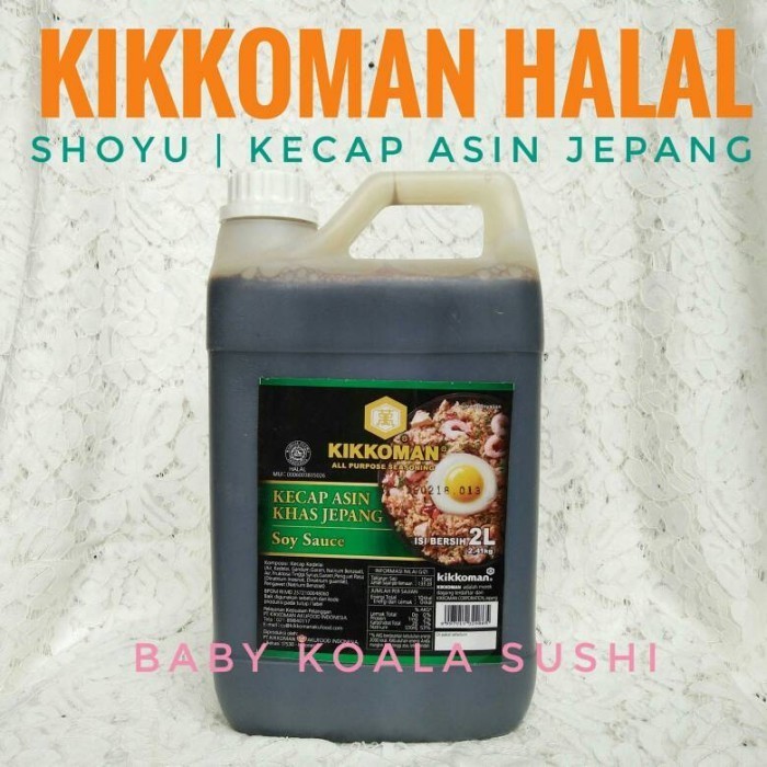 Jual Kikkoman Halal Sushi Shoyu Kecap Asin Jepang Soy Sauce Kikoman ...