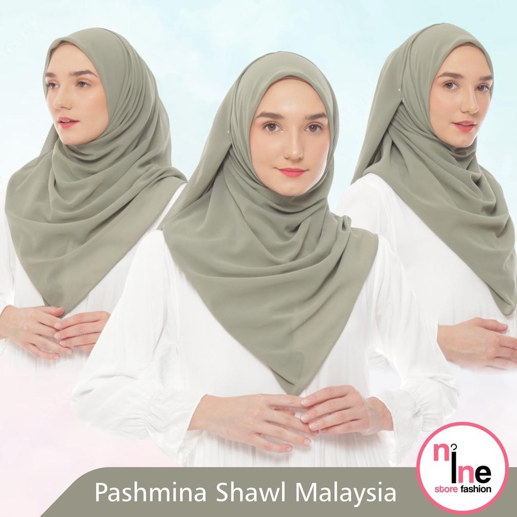 Jual TERBAIK JILBAB PASHMINA SHWAL CERUTY/PASHMINA MALAYSIA/PASHMINA ...