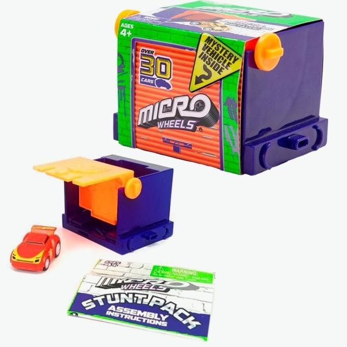Jual Micro Wheels Mini Motorized Machines Mystery Vehicle Inside Single ...