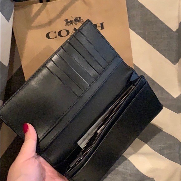 Jual [Original] Coach Long Wallet With Signature Embossed / Coach ...