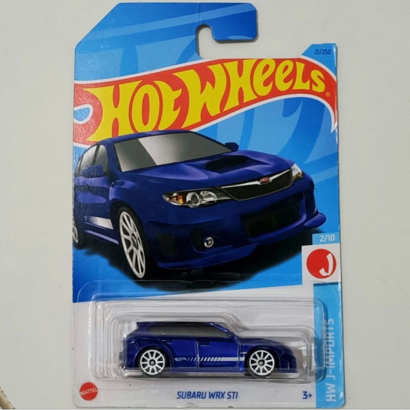 Jual Hot Wheels Subaru WRX STi biru | Shopee Indonesia