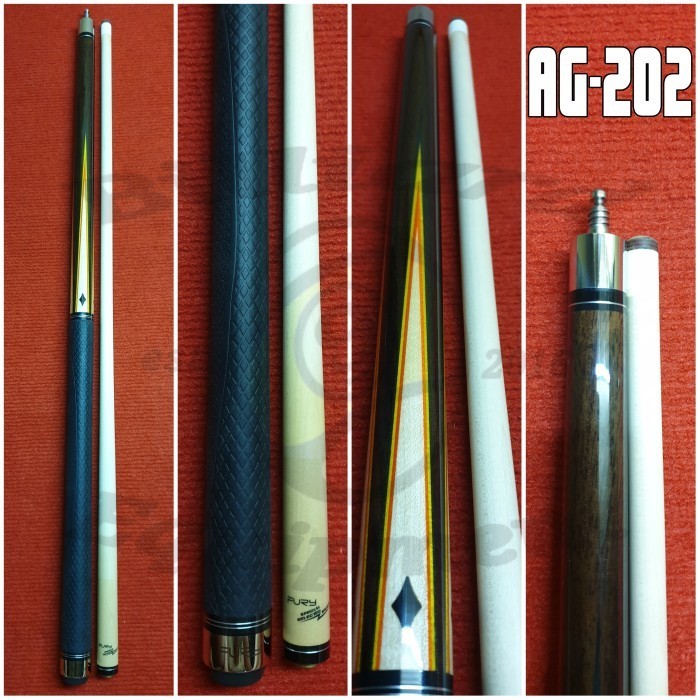 Jual Fury AG-202 Inlay Point Stick Billiard Stick Fury Murah | Shopee ...