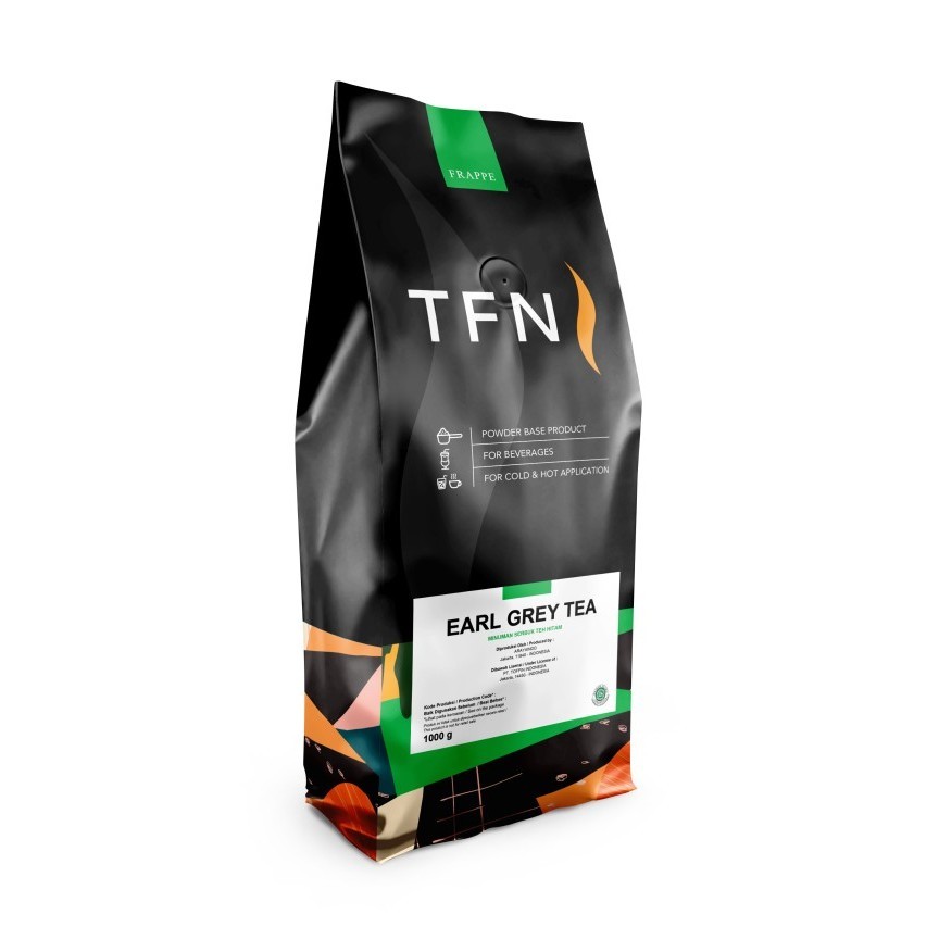 Jual Toffin Earl Grey Tea Powder 1000gram/Bubuk Minuman Rasa Teh Hitam ...