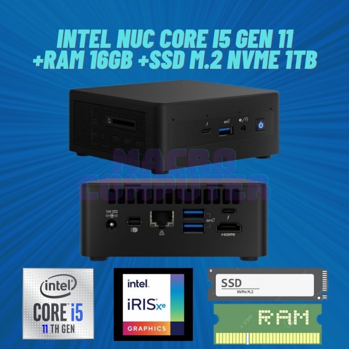 Jual INTEL NUC i5 GEN 11 NUC11PAHi5 +SSD +RAM | Shopee Indonesia