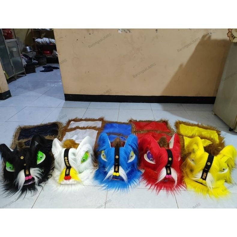 Jual SIAP DIKIRIM MAINAN TOPENG BARONGSAI BARONGAN ANAK MATA MENYALA ...