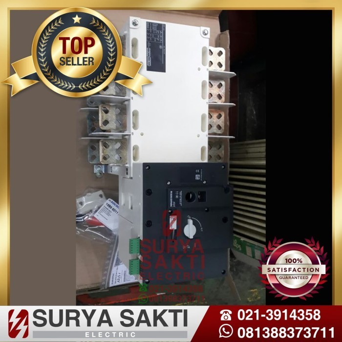Jual Cos Socomec Atys D Motorised 200A 4P Auto Change Over Switch Otomatis Terlariss !! | Shopee ...