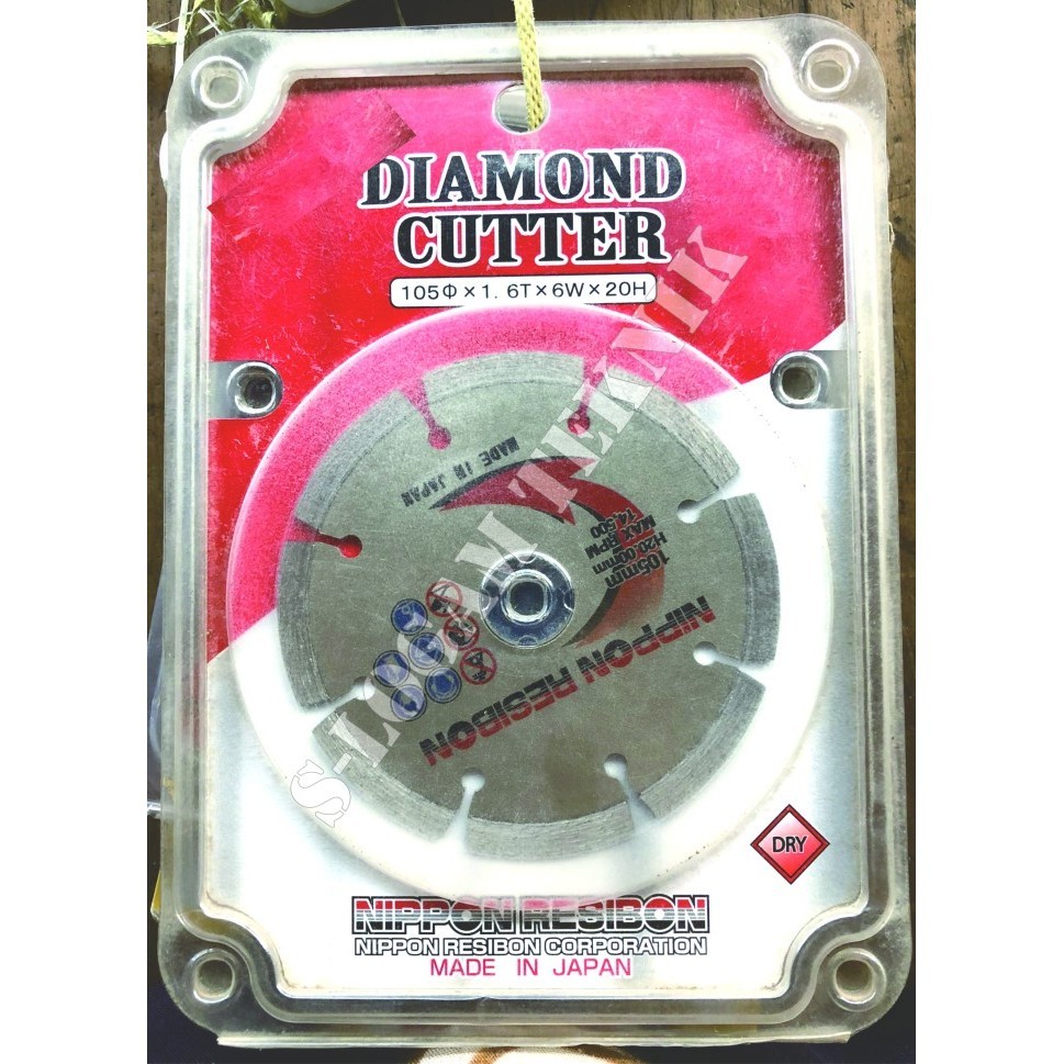 Jual Mata Pisau Potong Keramik Kering 4" NIPPON RESIBON / Diamond Wheel ...
