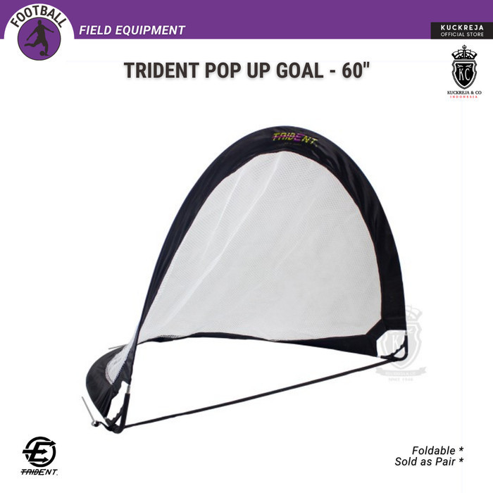 Jual Trident Pop Up Goal - 60" Mini Goal Post (1 pasang) | Shopee Indonesia