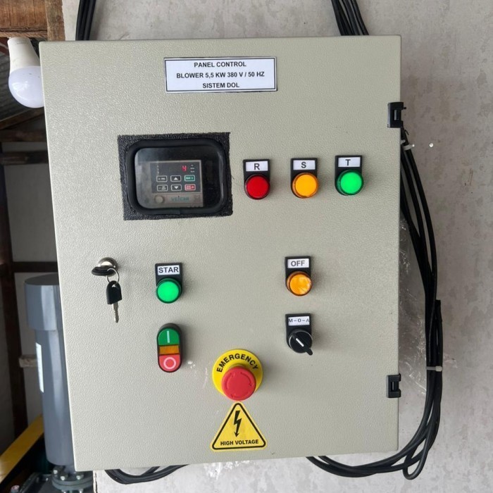 Jual Tersedia Panel Blower 5,5KW 380 V / 50Hz Sistem Dool Best | Shopee ...