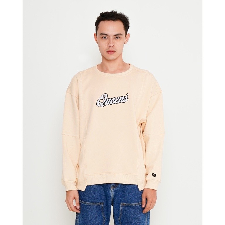 Jual Erigo Sweatshirt Queens Khaki Unisex | Shopee Indonesia