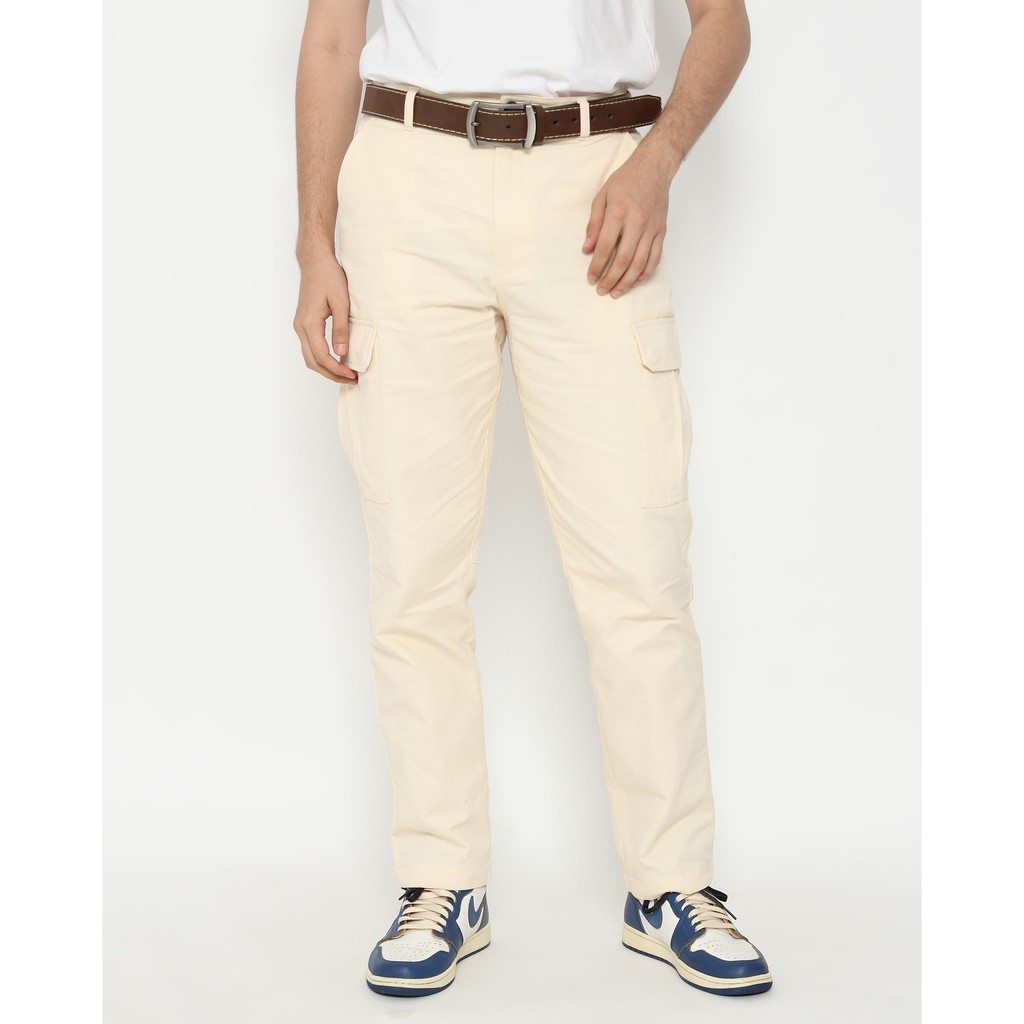 Jual Erigo Cargo Pants Lowe Cream Unisex | Shopee Indonesia