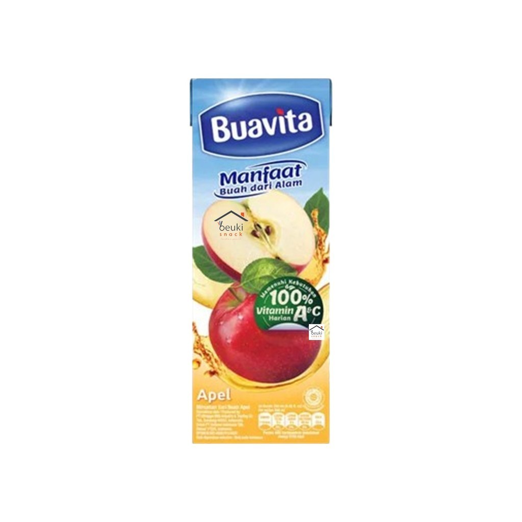 Jual Buavita Apel Minuman Buah Rasa Apel dengan Vitamin | Shopee Indonesia