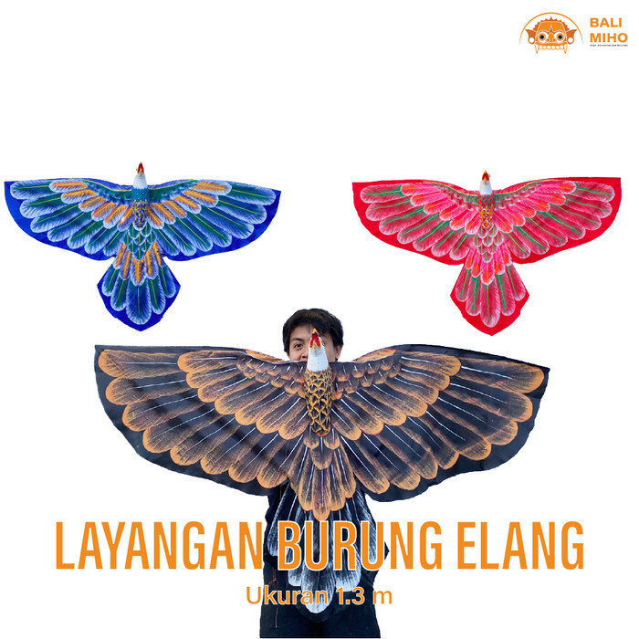 Jual LAYANGAN BURUNG ELANG/LAYANGAN LIPAT/LAYANG LAYANG BURUNG/3 ...