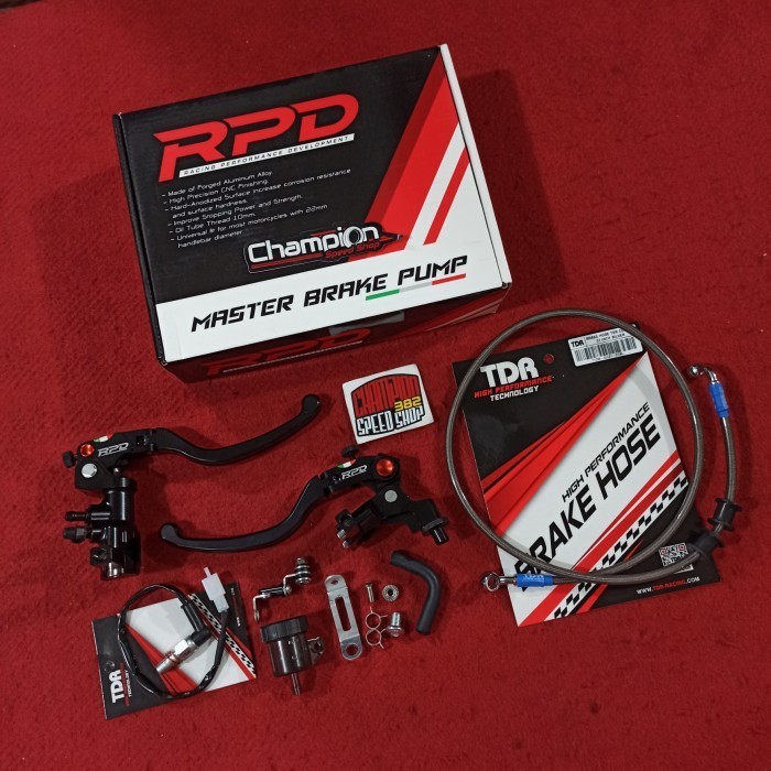 Jual Master Rem Rpd Selang Rem Tdr Silver Freego Fino Gear 125 Soul Gt ...