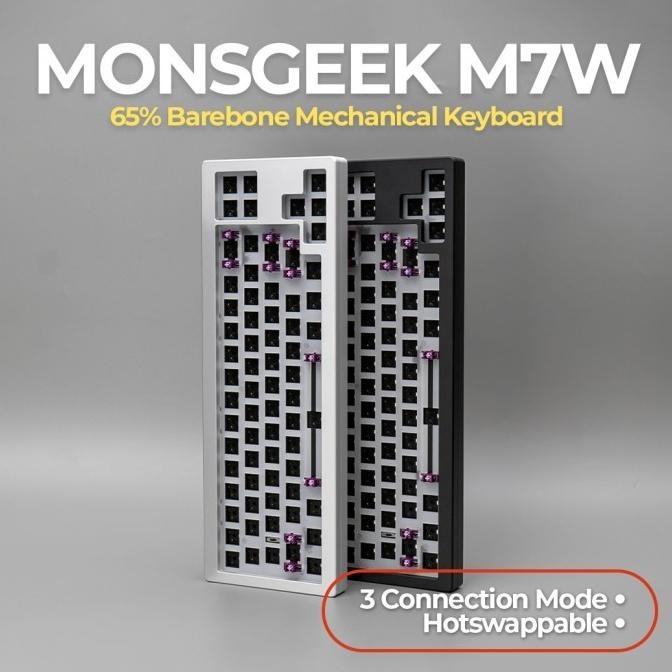 Jual Monsgeek M7W - Wireless Barebone 65% Hotswappable Mechanical ...