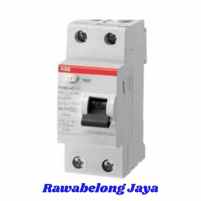 Jual RCCB ELCB 2P 25A 0,03MA TYPE FH202AC ABB | Shopee Indonesia