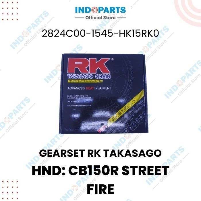 Jual GEAR SET (girset) HONDA CB150R STREET FIRE, RK Takasago (C ...