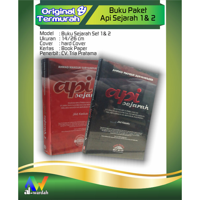 Jual Buku Original Paket Api Sejarah 1 & 2 | Shopee Indonesia