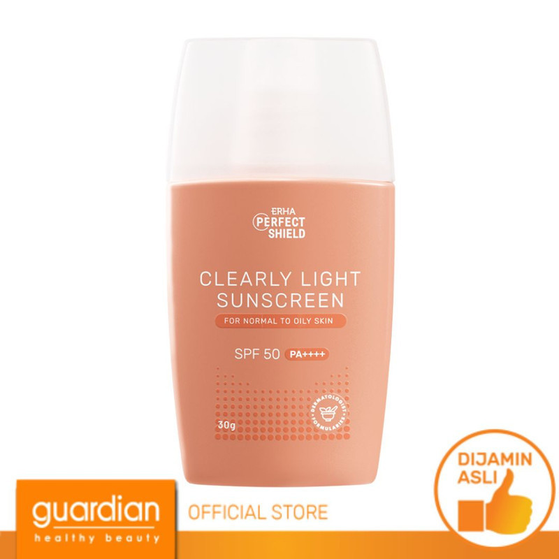 Jual Erha Perfect Shield Clearly Light Sunscreen SPF50 30Gr | Shopee Indonesia