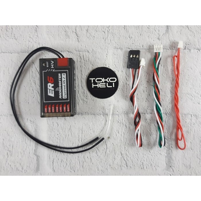 Jual NEW!! Radiomaster ER6 2.4GHz ELRS PWM Receiver 6CH Telemetry RX ...