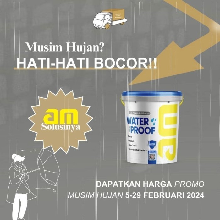 Jual NEW!!! AM 110 AM110 Waterproofing warna 20 kg 20kg | Shopee Indonesia