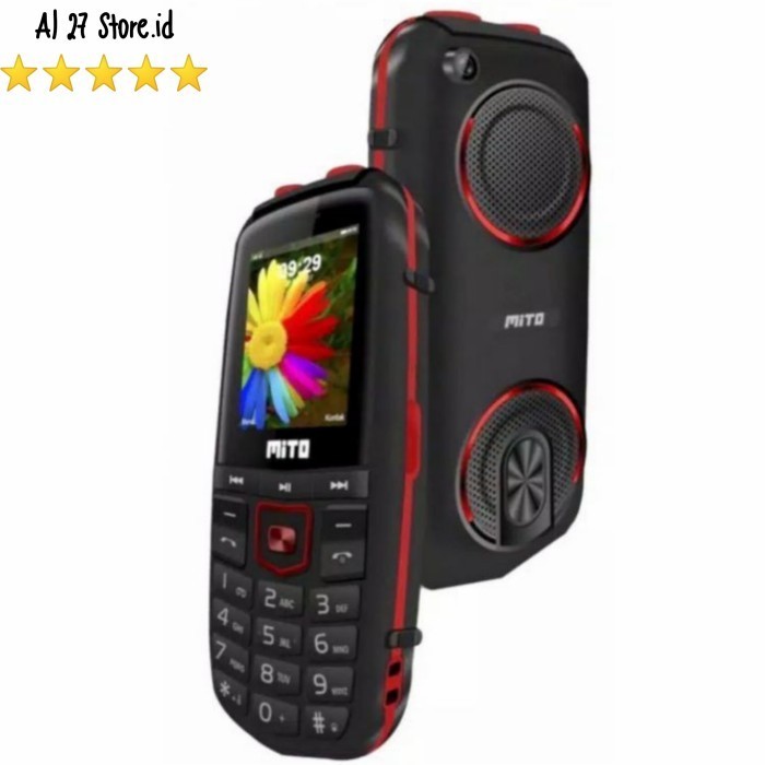 Jual Hp Handphone Mito Boombox 2 Original 3 Sim Baterai Awet Speaker ...