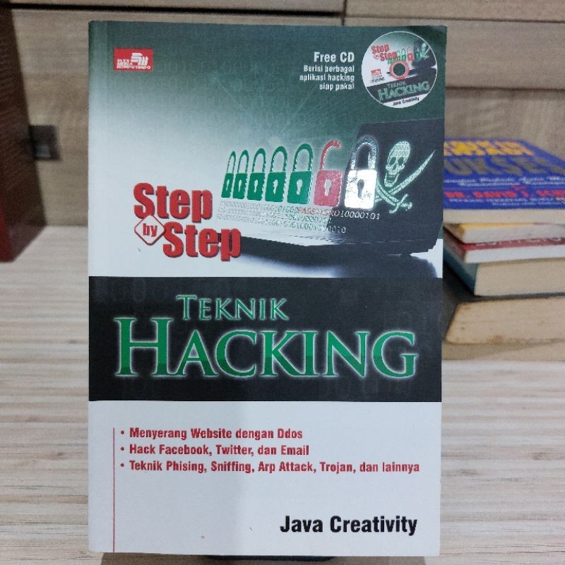 Jual step by step teknik hacking buku bekas | Shopee Indonesia