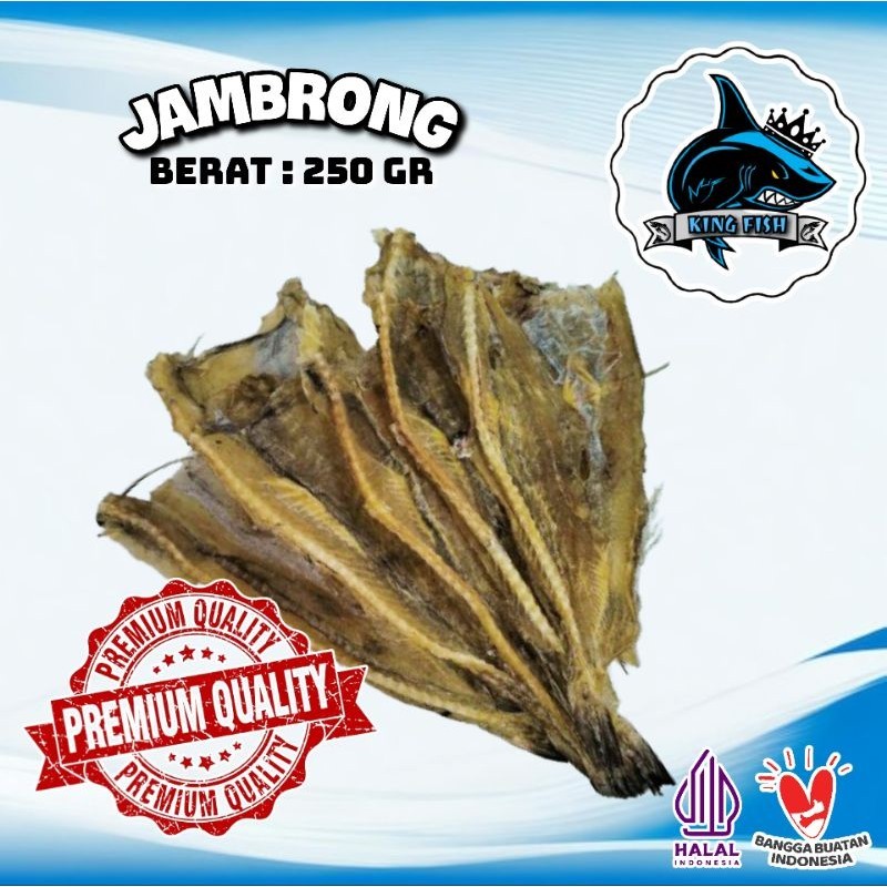 Jual 250GR IKAN ASIN JAMBRONG MIRAH BERKUALITAS | Shopee Indonesia