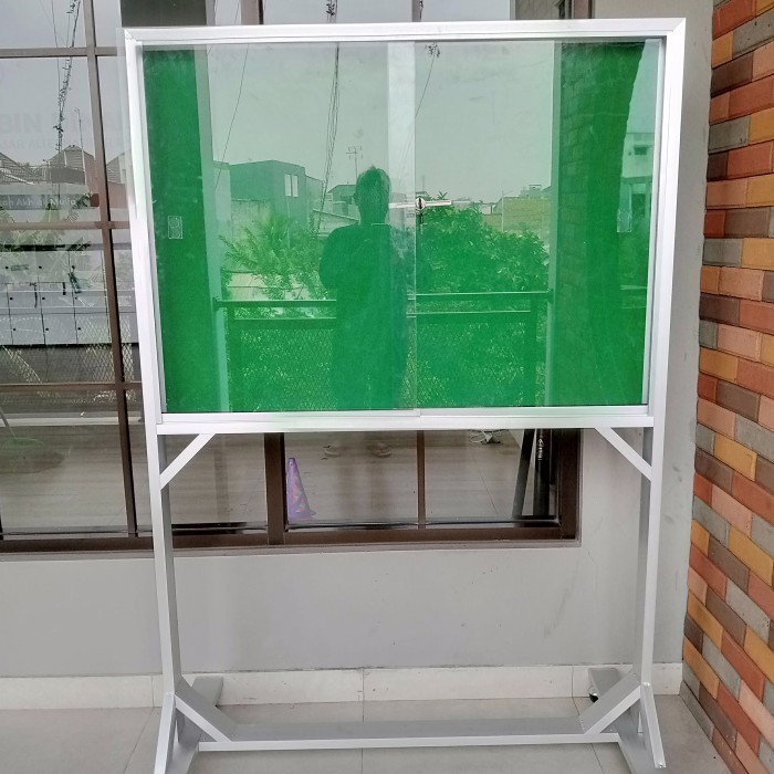 Jual Mading Kaca Papan Pengumuman Ukuran 90X120 Standing | Shopee Indonesia