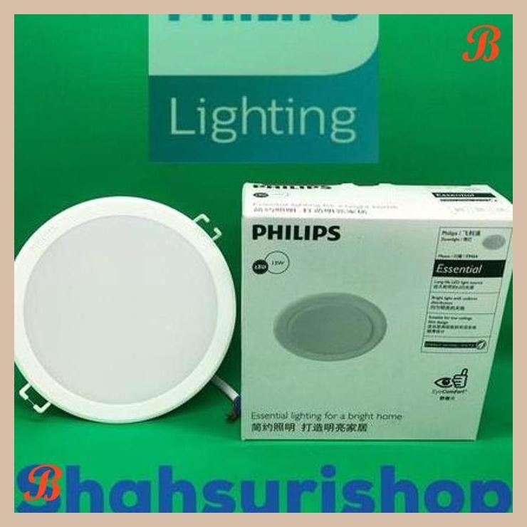 Jual SHS | PHILIPS LED PANEL DOWNLIGHT MESON 13W 13 W WATT 59464 4 INCH | Shopee Indonesia