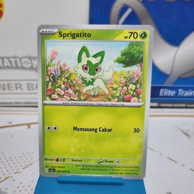 Jual Sprigatito C 005/073 sv1a Hantaman Triplet - Kartu Pokemon TCG | Shopee Indonesia