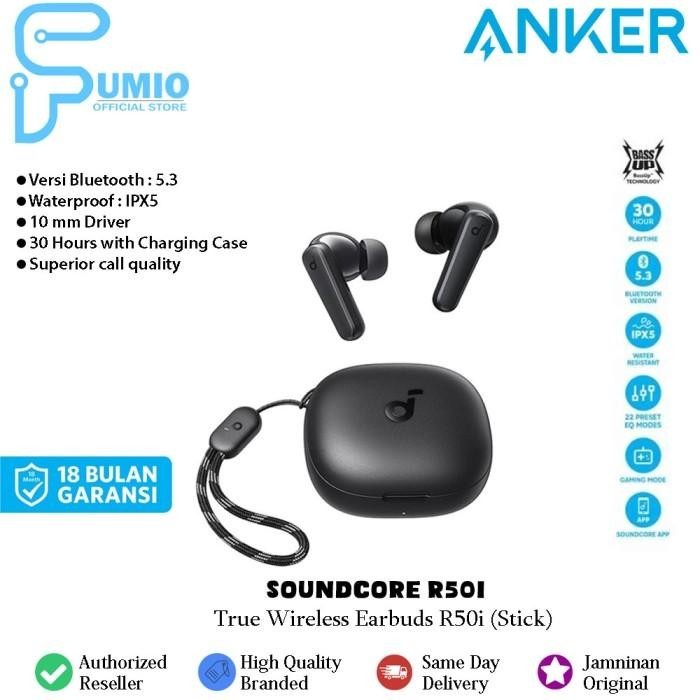 Jual Anker Soundcore R50i True Wireless Earbuds ( R 50i TWS ) Berkualitas | Shopee Indonesia