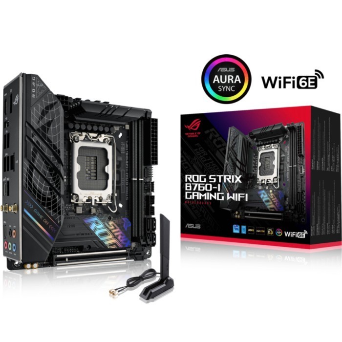 Jual Termurah Asus Rog Strix B760-I Gaming Wifi Ddr5 Intel B760 Lga1700 ...