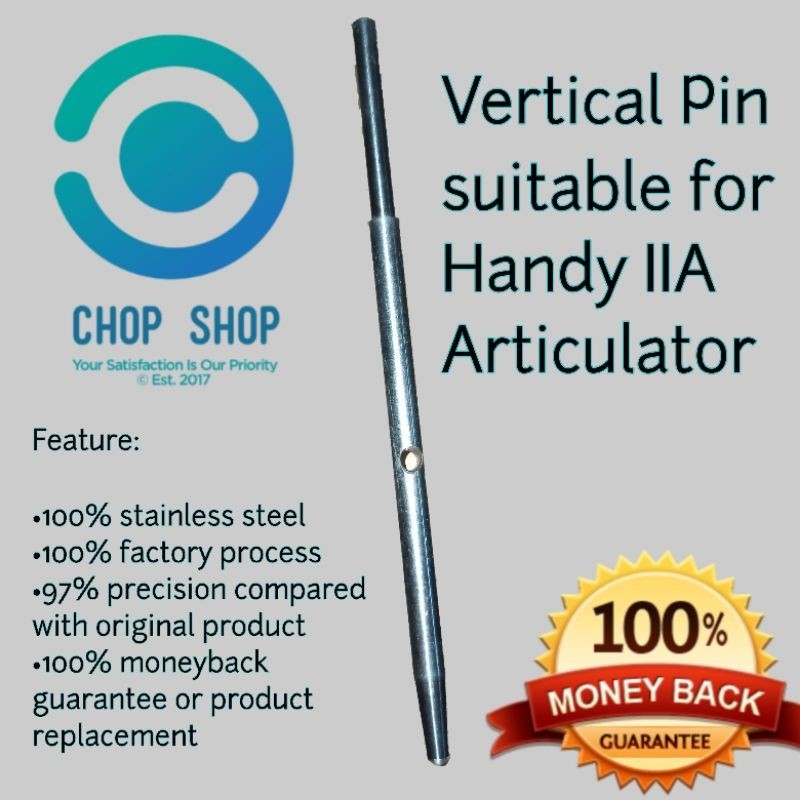 Jual Vertical Pin Artikulator Handy IIA pin vertical pin insisal tiang ...