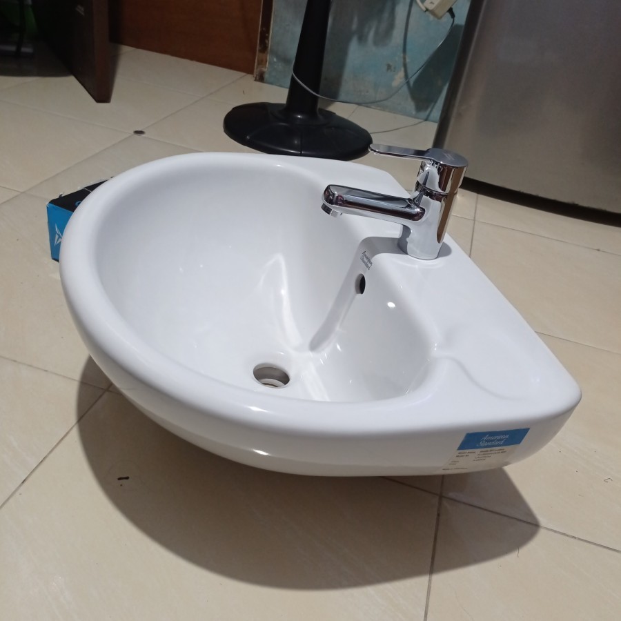 Jual Wastafel Gantung American Standard Studio50 ( Full Set) | Shopee ...