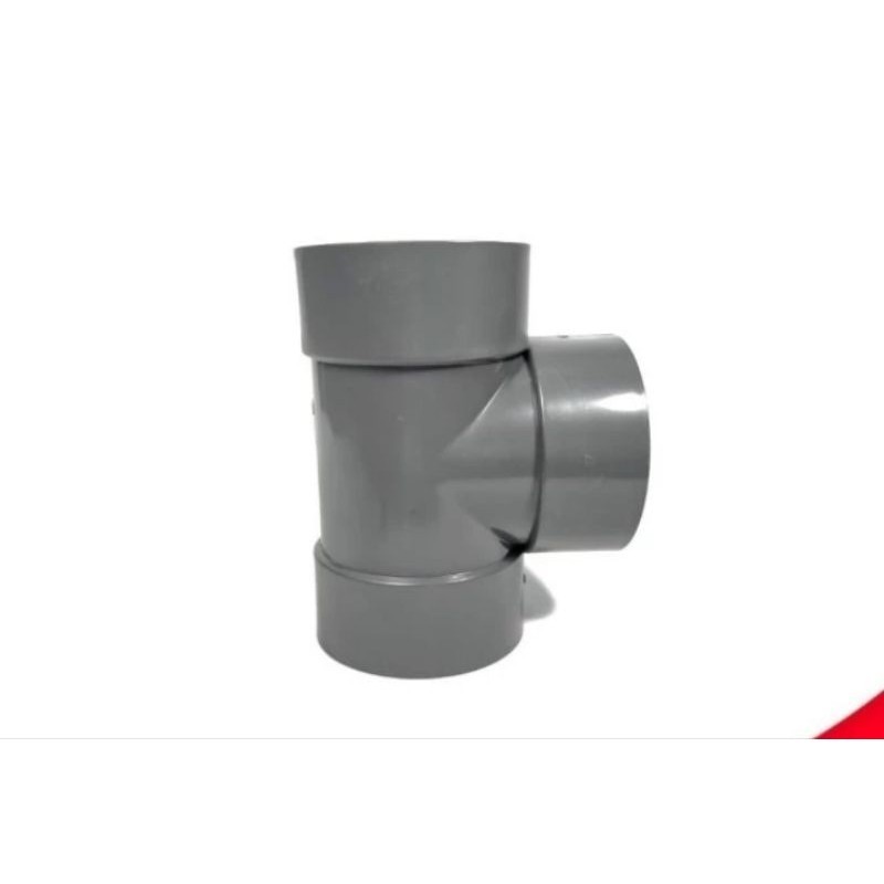 Jual Alat fitting sambungan soket sok tee T polos 6 inch pipa PVC ...