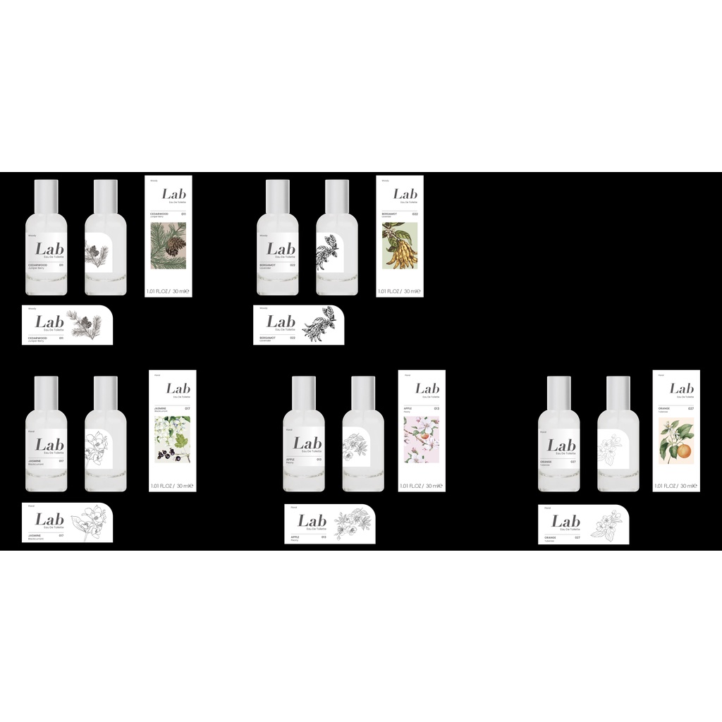 Jual OFC Miniso Lab Eau De Toilette Parfum Jasmine Parfum Orange Parfum ...