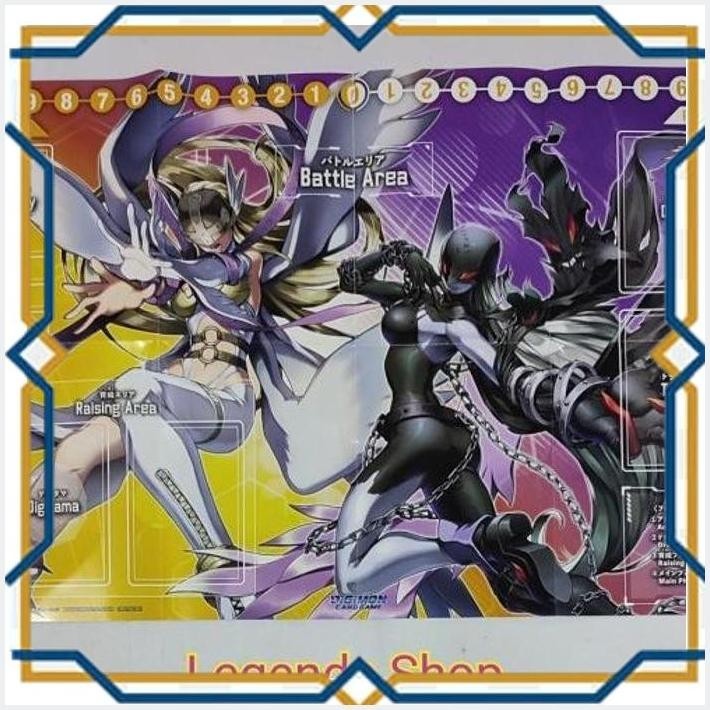 Jual [LGD] PLAYMAT STARTER DECK ST10 ANGEWOMON FOR KARTU DIGIMON CARD GAME BANDAI | Shopee Indonesia