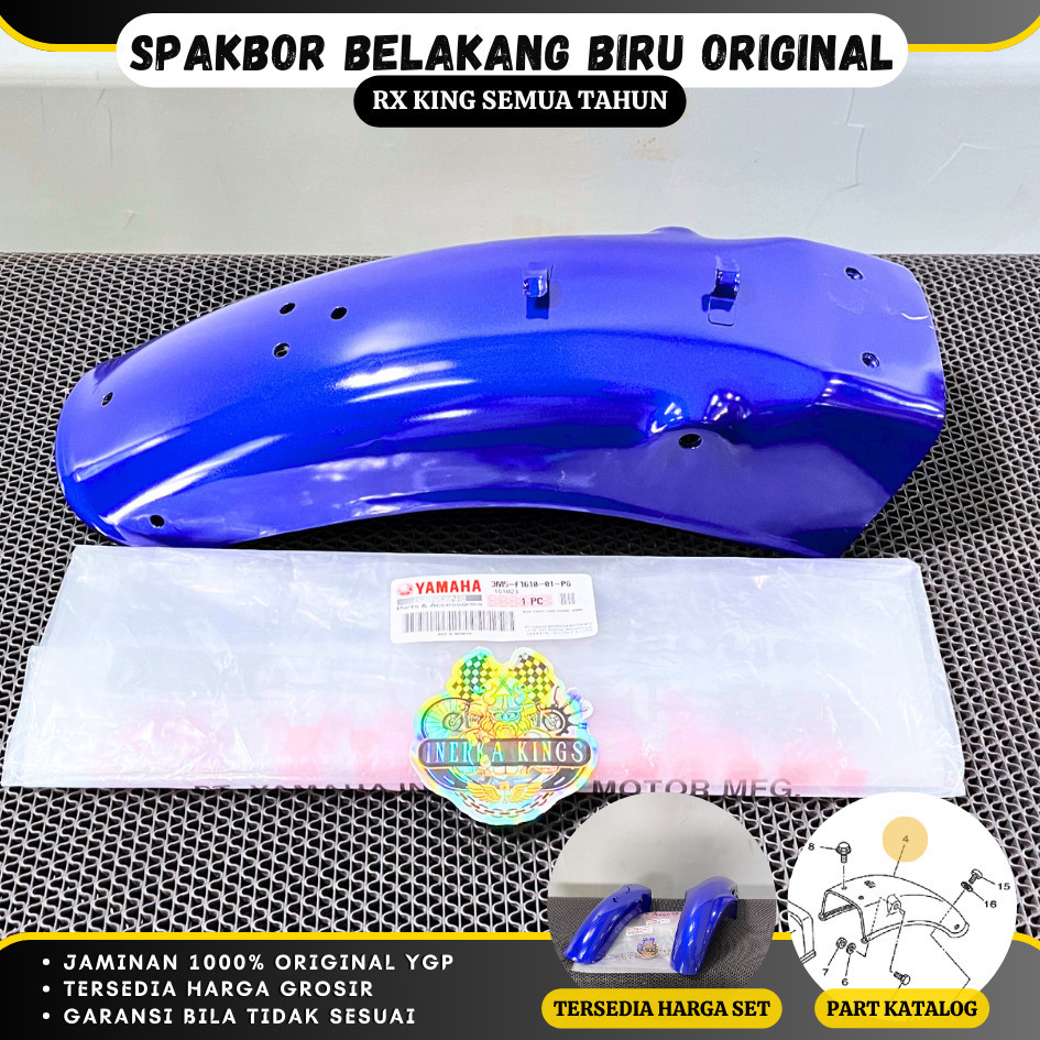 Jual Spakbor Belakang Rx King Spesial RXK RXS Biru Original 3M5-F1610 ...