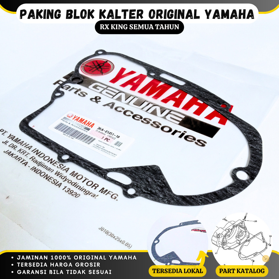 Jual Gasket Paking Packing Kopling Kanan Rx King Spesial Rxk Rxs Original 3KA-E5451-10 | Shopee ...